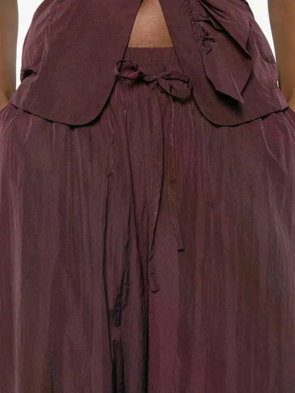 PSOPHIA Wide-leg Drawstring Trousers