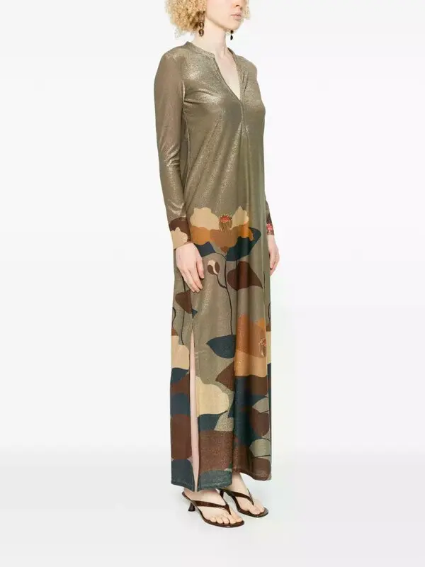 SIYU V-neck Maxi Dress