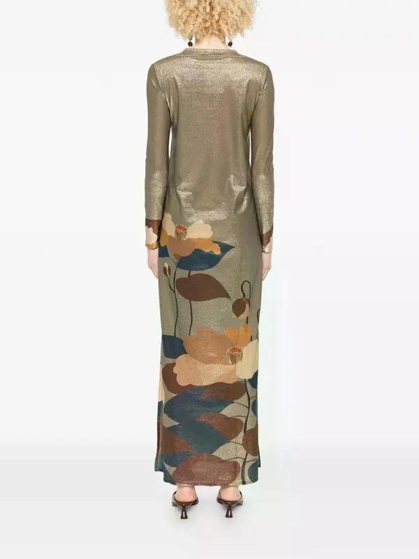 SIYU V-neck Maxi Dress
