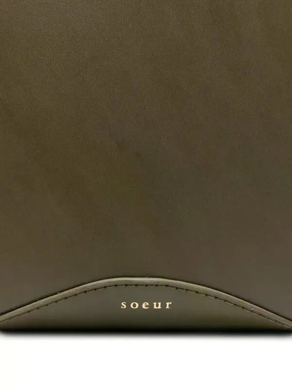 Soeur Leather Shoulder Bag
