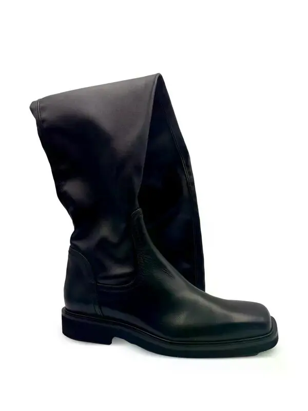 GUGLIELMO ROTTA Square-toe Over-the-knee Boots