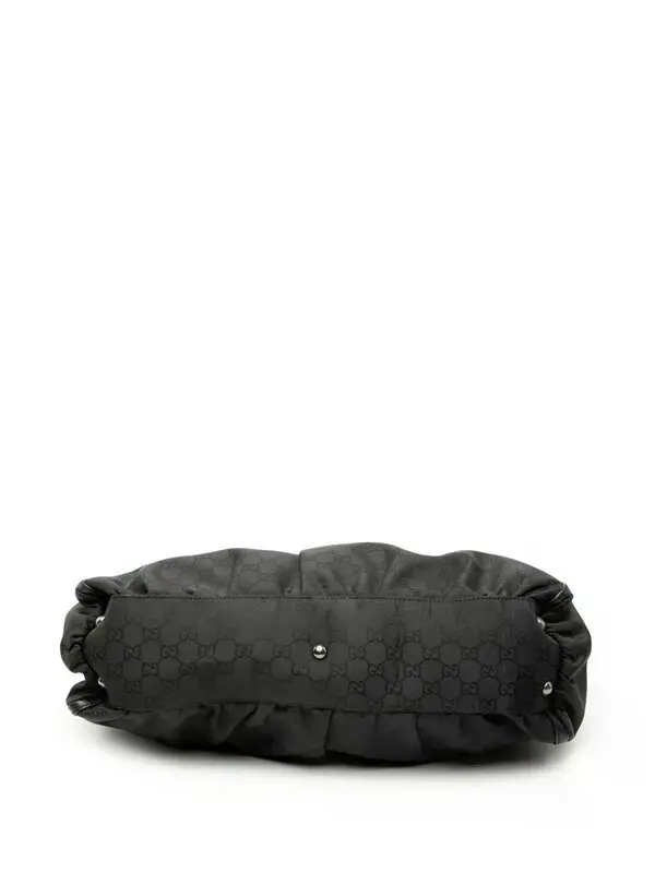 Gucci Large Gg Nylon Abbey D-ring Tote Bag