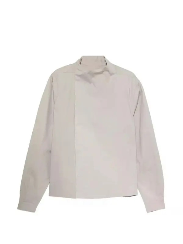 Rick Owens Mock-neck Jacket - Neutrals