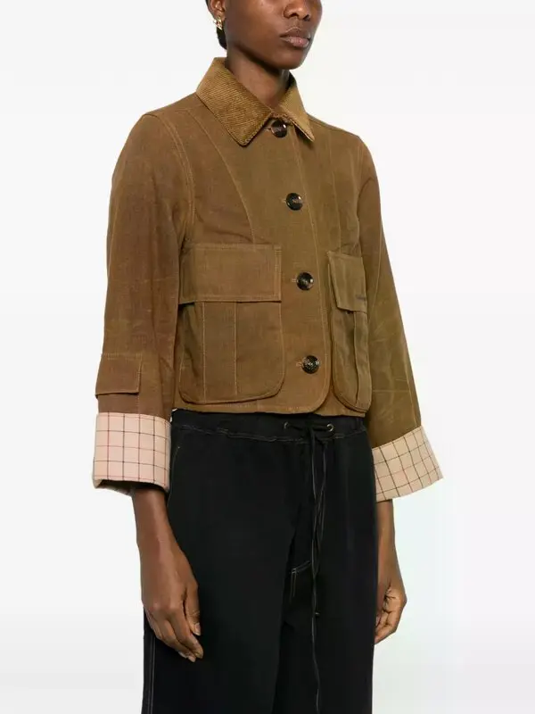 Barbour Dalbury Jacket With Corduroy-collar
