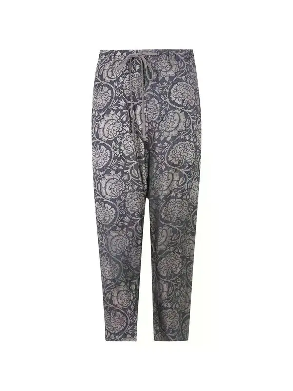 UMA WANG Floral-print Trousers