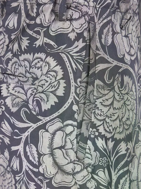UMA WANG Floral-print Trousers