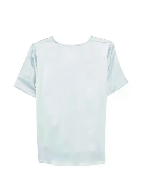 Antonelli Firenze Creta Round-neck Blouse - Blue