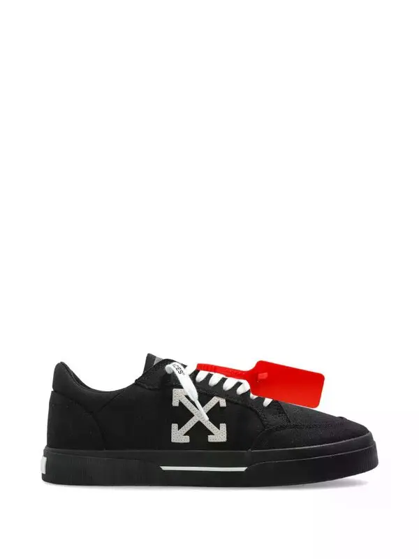 Off-White Vulcanized Low Sneakers - Black