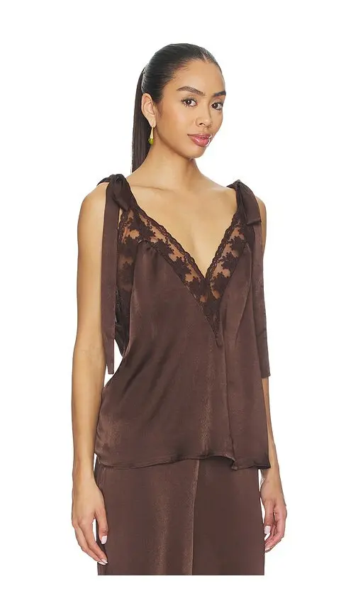 Bardot Aubrey Tie Strap Cami