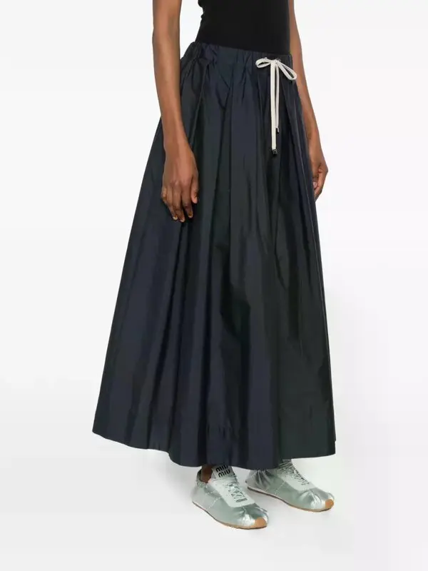 Max Mara Drawstring Maxi Skirt