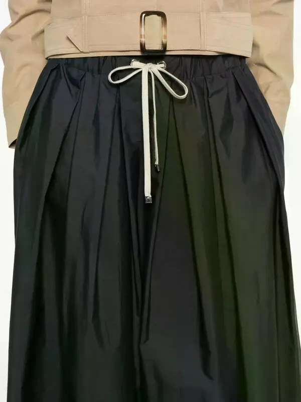 Max Mara Drawstring Maxi Skirt