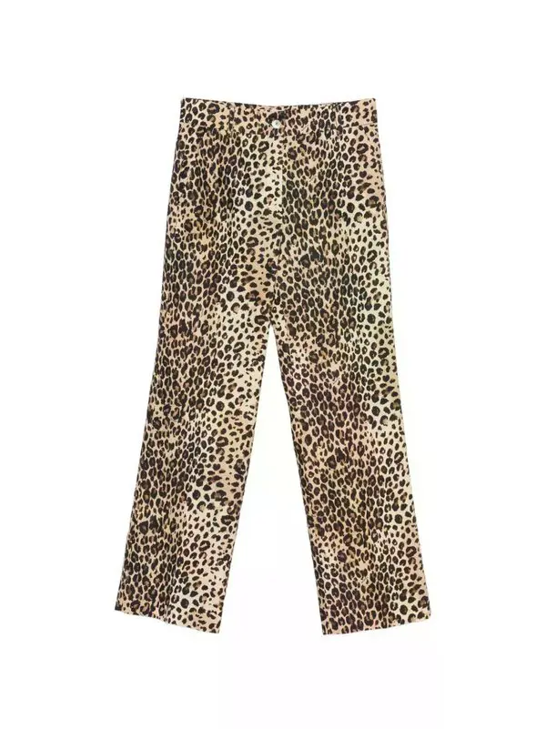 Marella Leopard-print Trousers