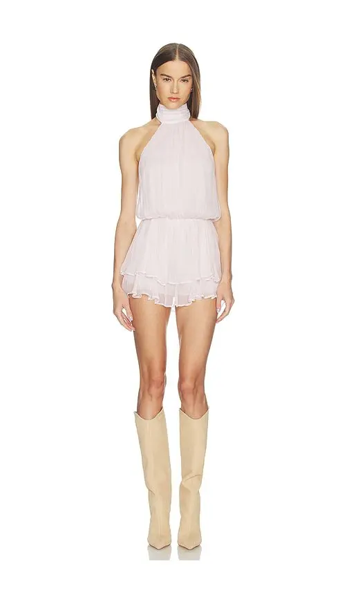 LOBA Lucia Mini Romper - Light Pink