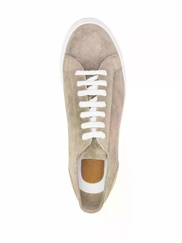 DOUCAL'S Low-top Lace-up Sneakers - Neutrals