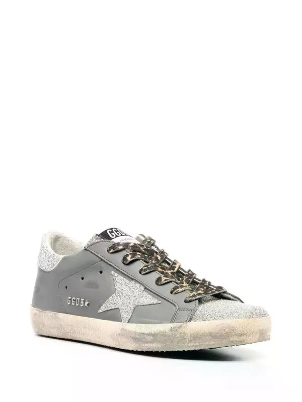 GOLDEN GOOSE Superstar Low-top Sneakers - Grey