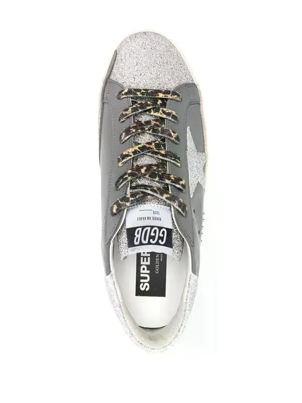GOLDEN GOOSE Superstar Low-top Sneakers - Grey