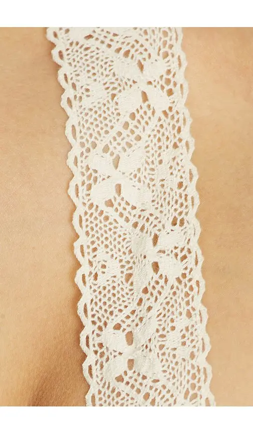 LOBA Cari Mini Dress With Lace Trim
