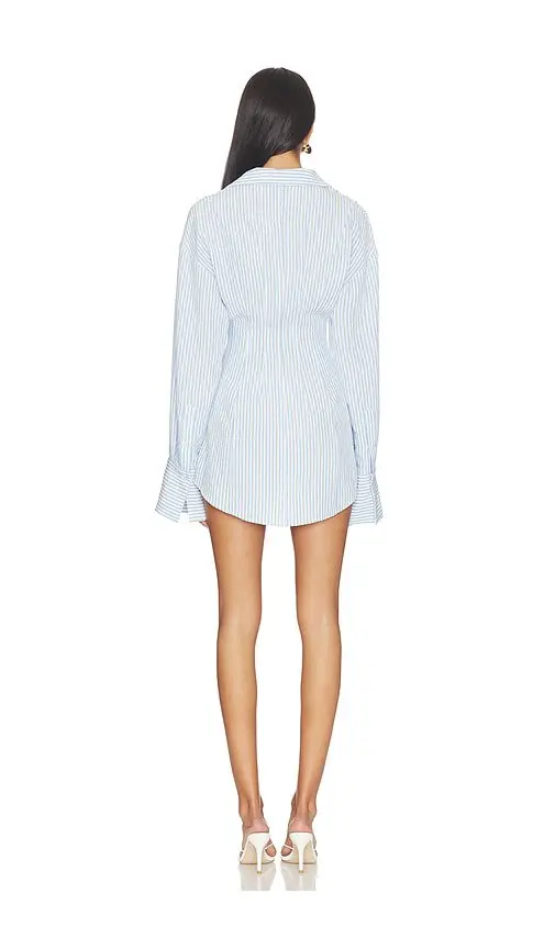 ALL THE WAYS Button Up Mini Dress