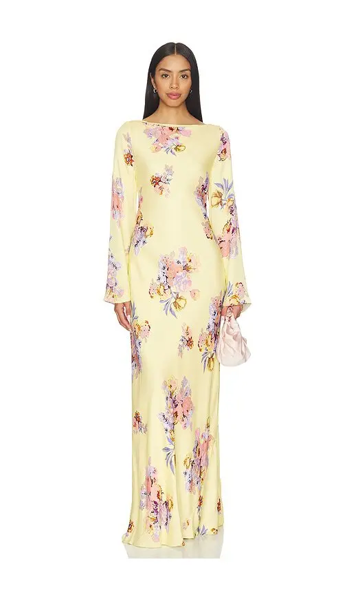 Hemant & Nandita Printed Maxi Dress