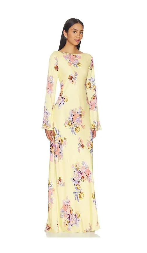 Hemant & Nandita Printed Maxi Dress