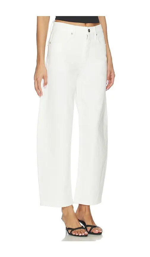 ALLSAINTS Sadie Barrel Jeans - Ecru White