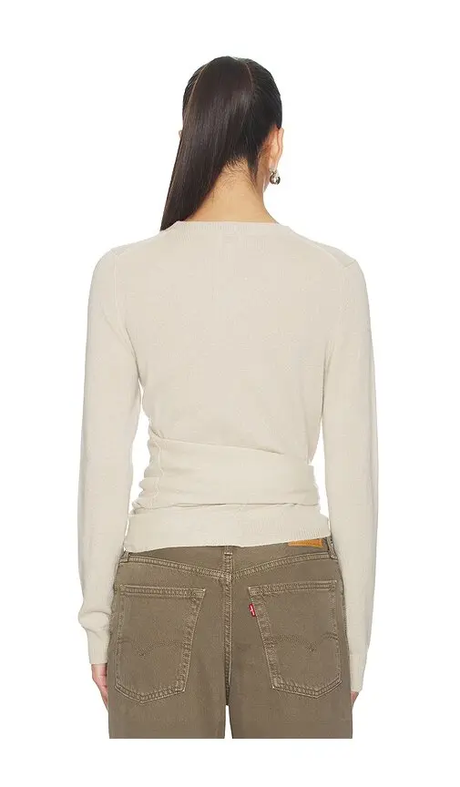 HERSKIND Ballerina Knit Wrap Blouse