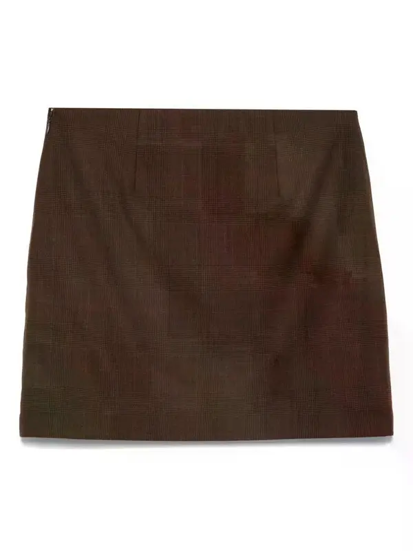 Ralph Lauren Checked Mini Skirt