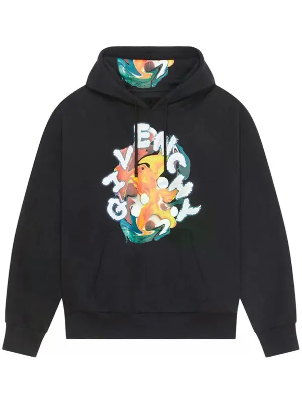 Givenchy Psychedelic Logo Hoodie