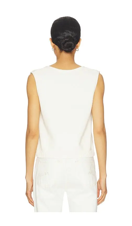 525 America Marianna Rolled Edge Button Front Vest