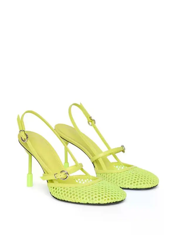 MSGM Round-toe Strap Pumps