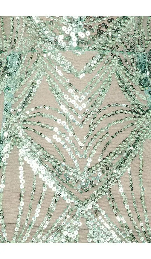 BRONX BANCO Bronx And Banco Giselle Sequin Embellished Maxi Dress