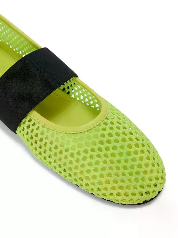 MSGM Round-toe Strap Ballerinas
