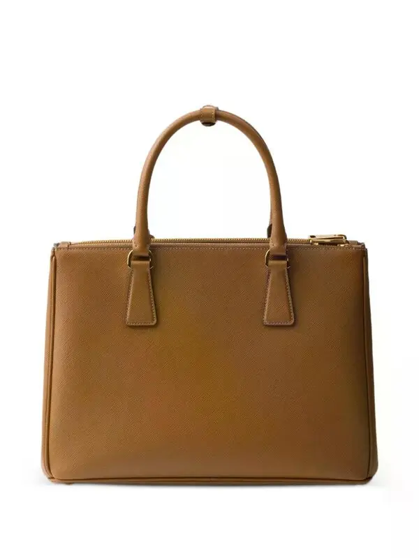 Prada Galleria Saffiano Leather Bag - Brown