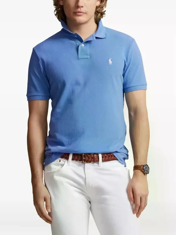 Polo Ralph Lauren Cotton Polo Shirt - Blue