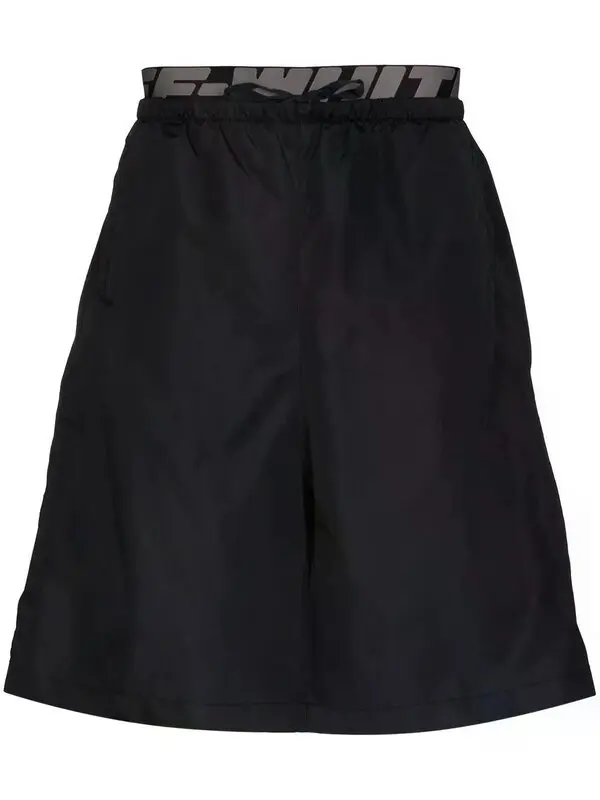Off-White Industrial Surfer Swim Shorts - Black