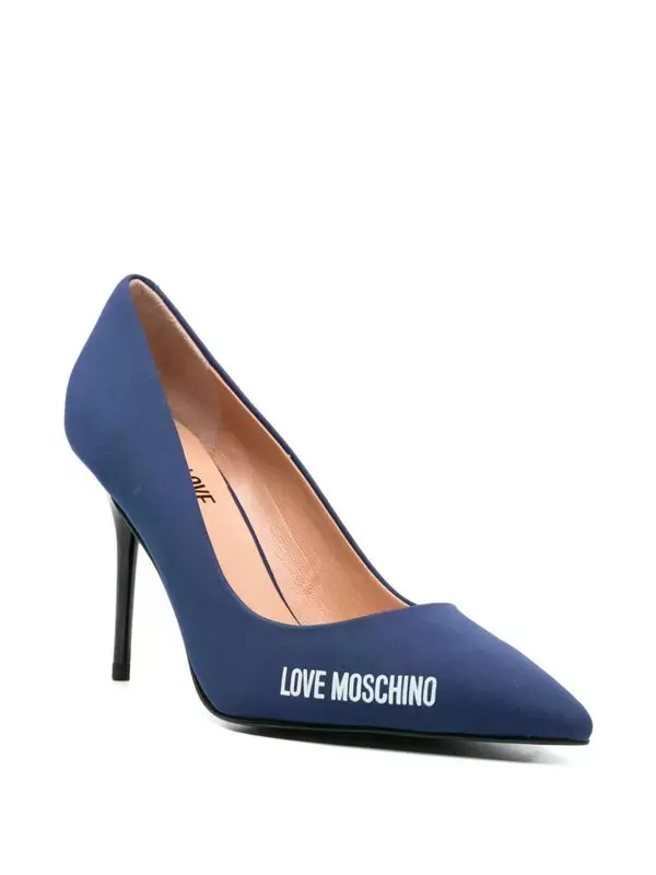 Moschino Logo-print Pumps