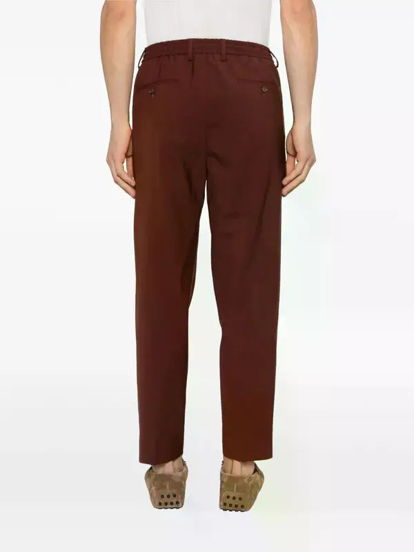BRIGLIA 1949 Covents Drawstring Trousers - Brown