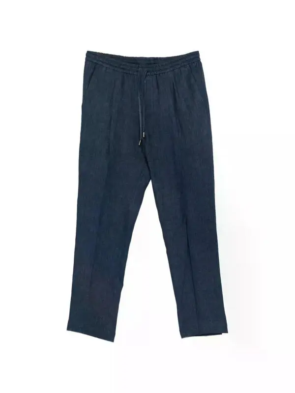 BRIGLIA 1949 Drawstring Trousers - Blue
