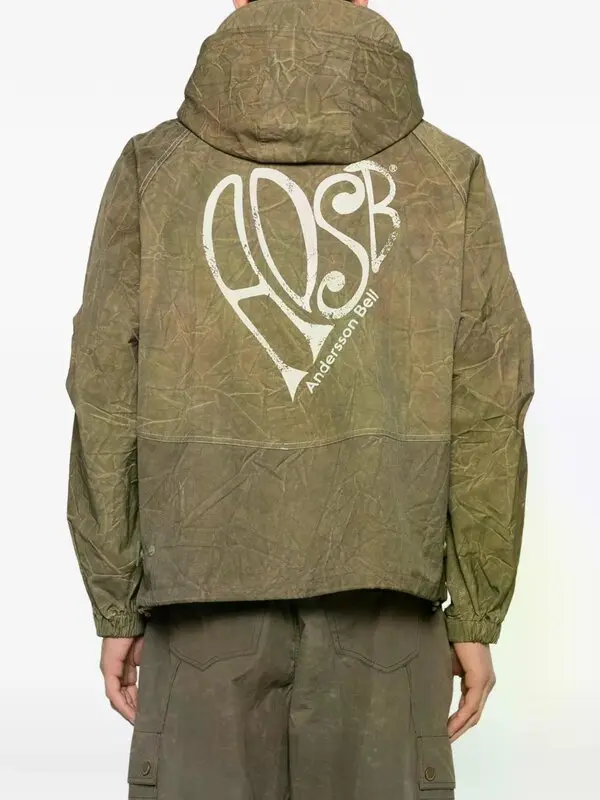 Andersson Bell Tie-dye Flap-pocket Jacket