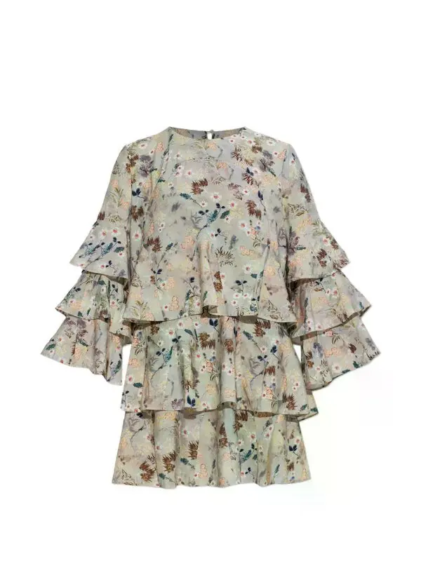 Munthe Floral Print Mini Dress