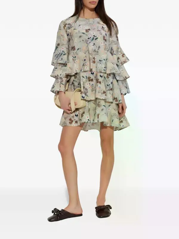 Munthe Floral Print Mini Dress