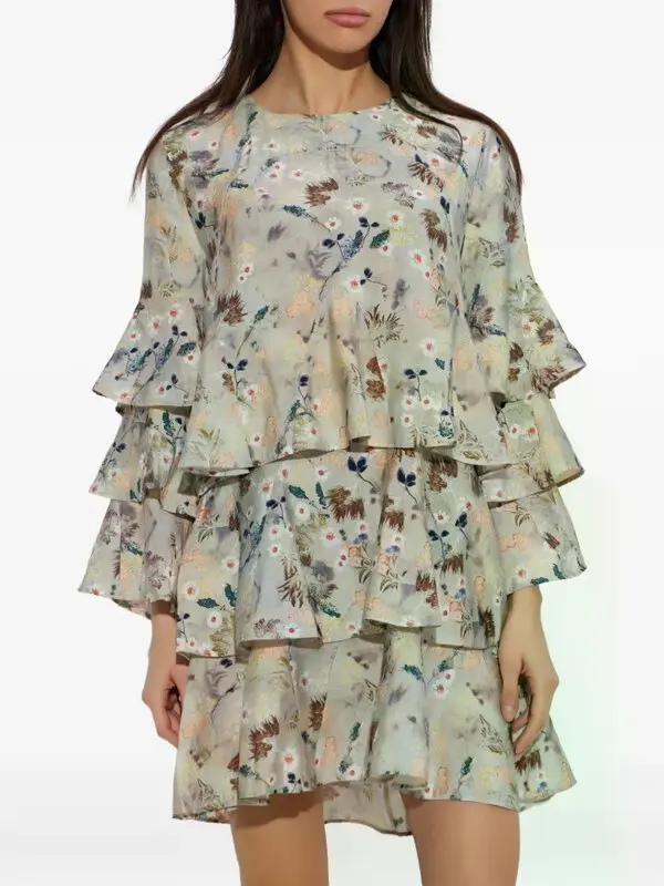 Munthe Floral Print Mini Dress