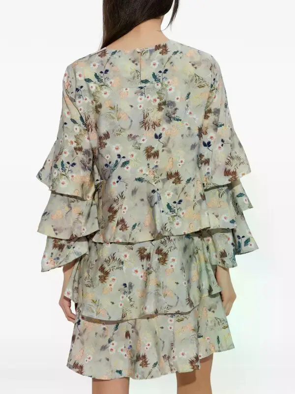 Munthe Floral Print Mini Dress
