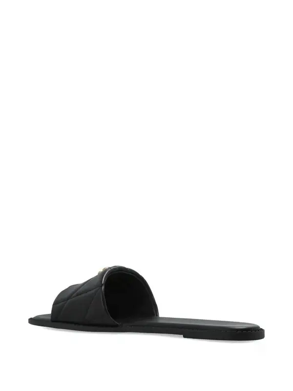 COACH Holly Quilted Logo Sandals