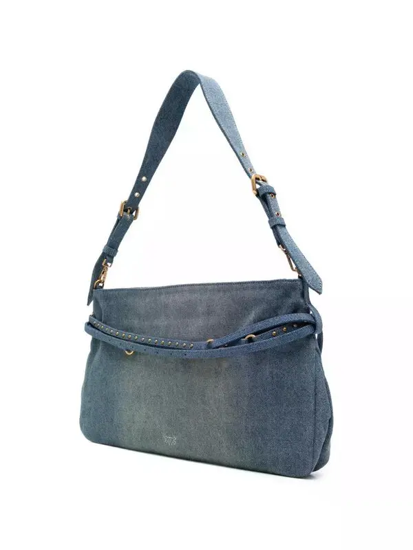 Pinko Large Studded-strap Shoulder Bag