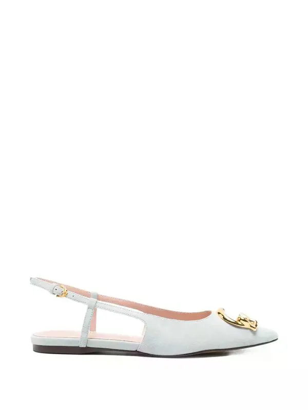 COCCINELLE Pointed-toe Flat Slingbacks