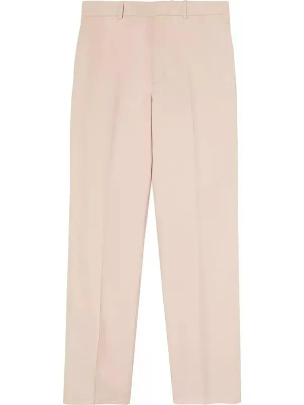 Off-White Cotton Tailored Trousers