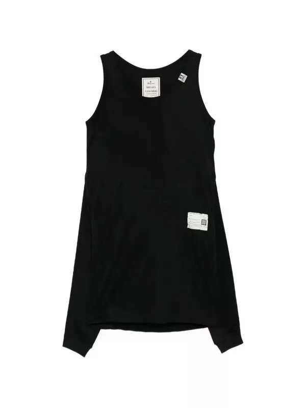 Mihara Yasuhiro Logo-patch Mini Dress