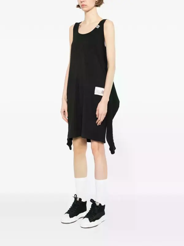 Mihara Yasuhiro Logo-patch Mini Dress