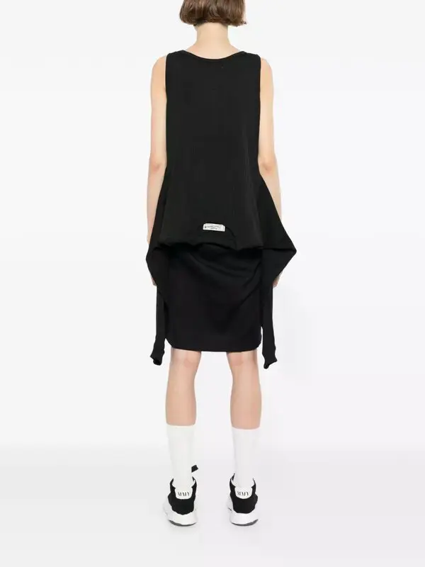 Mihara Yasuhiro Logo-patch Mini Dress